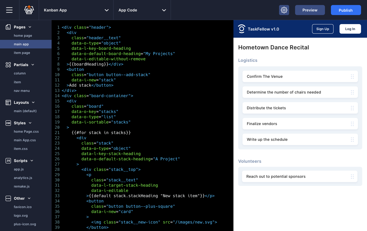 Remake - Build Web Apps with HTML